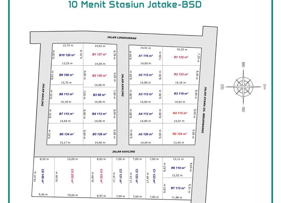 Tanpa Bunga Di Cicil 12x Tanah Kavling Dekat Stasiun Jatake Tangerang ...