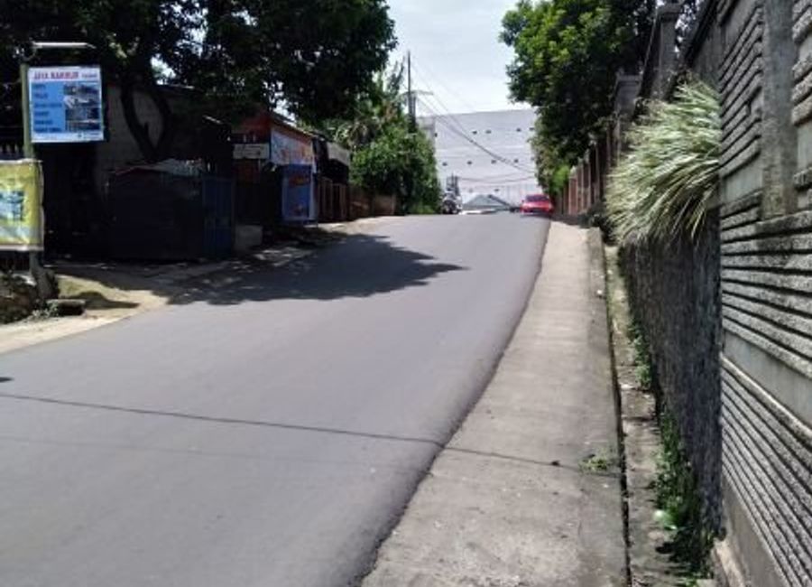 Tanah kavling strategis pinggir jalan 374 meter 2,2 M strategis di Limo ...