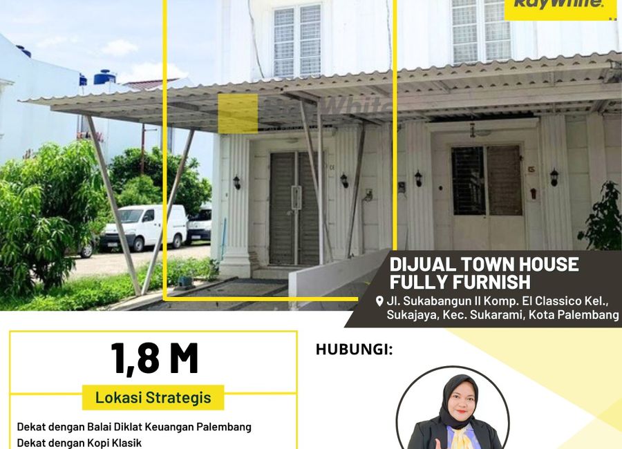 JUAL TOWN HOUSE MEWAH PALEMBANG | Lamudi.co.id