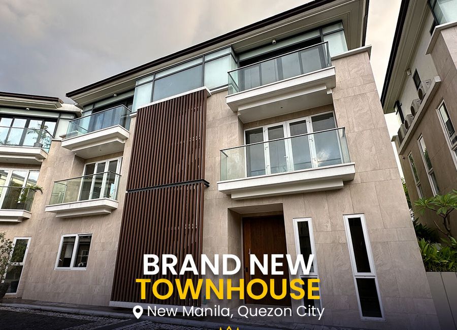 For Sale: Brand New Townhouse inside Compound in New Manila, Quezon ...