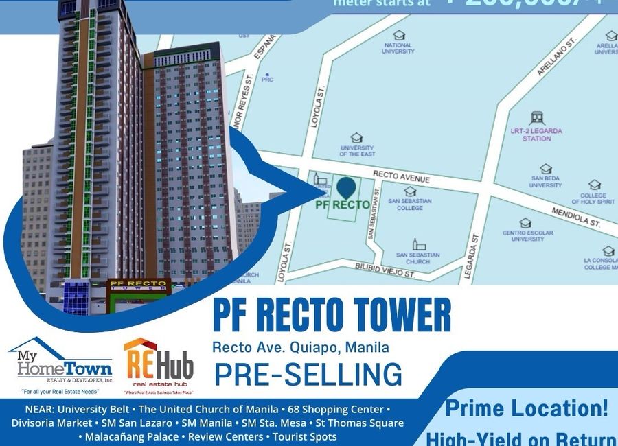 PF-Recto in Preselling Condo UBelt Manila | Lamudi.com.ph