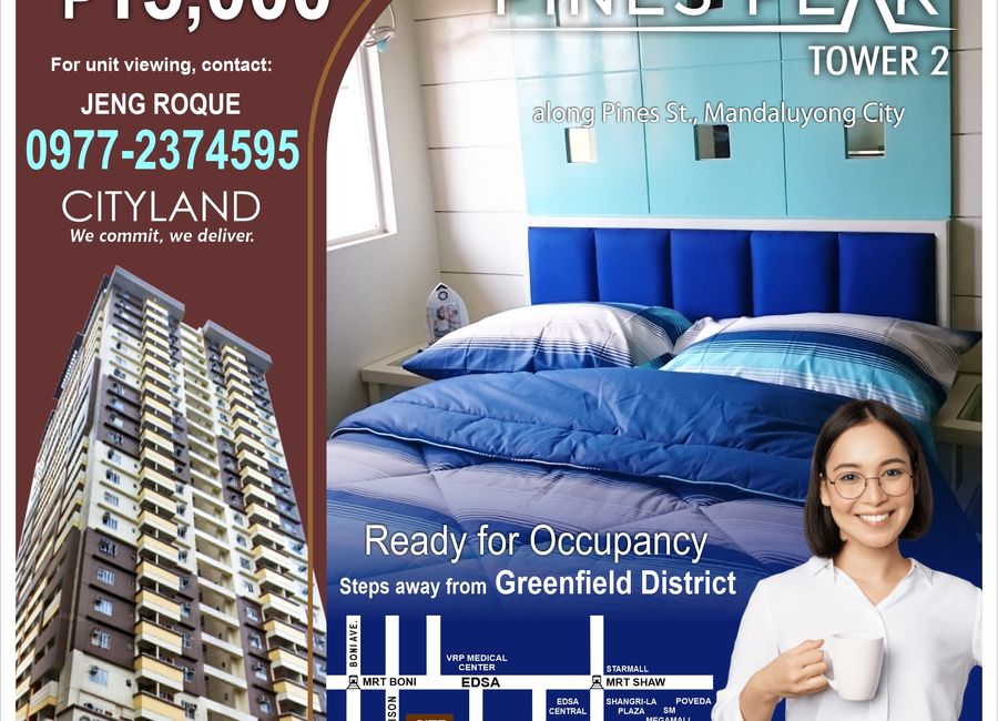 FOR RENT - STUDIO - PINES PEAK TOWER 2 | Lamudi.com.ph