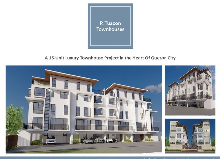 3 Bedroom Unit E For Sale at P. Tuazon Townhouses Cluster 2 in Quezon ...