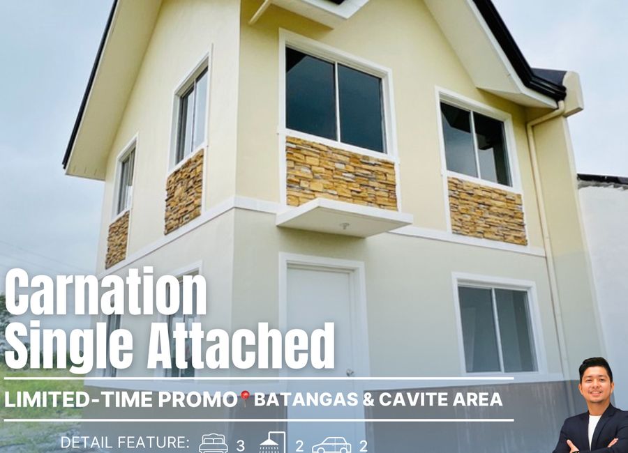 3BR Affordable Single Attached Homes in Santo Tomas Batangas | Lamudi ...