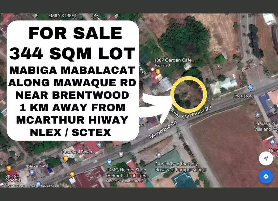 344 Sqm Commercial Lot For Sale Mabiga Mabalacat Along Mawaque Rd Near ...