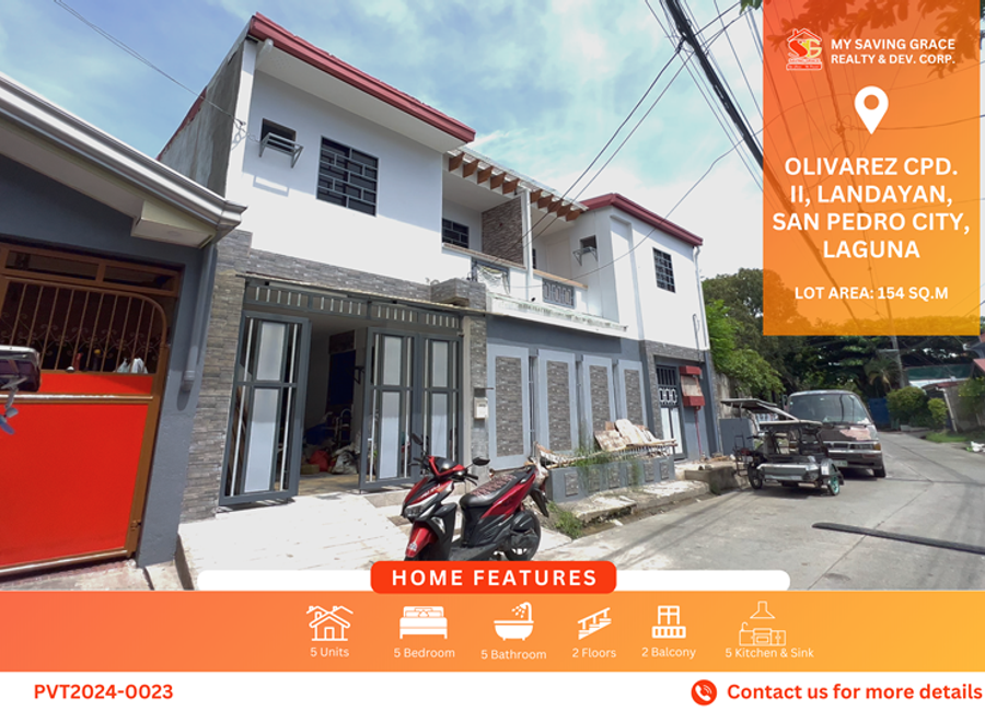 PVT2024-0023 : Landayan,San Pedro Apartment | Lamudi.com.ph