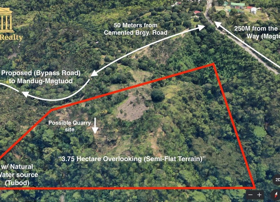 3 Hectares Overlooking Lot in Magtuod, New Carmen, Davao City is For ...