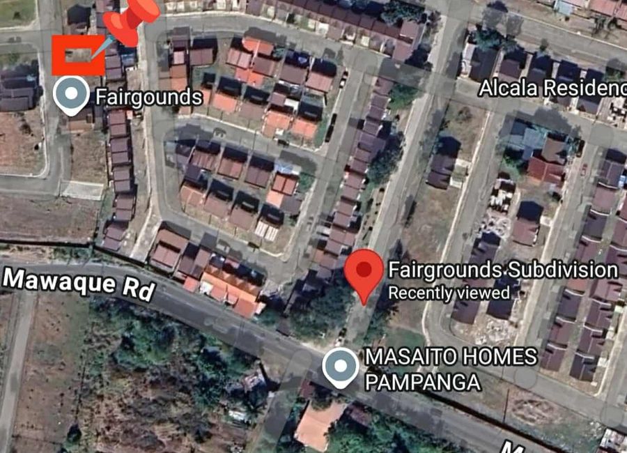 Fairground Subdivision Inner Lot 130 sqm in Mawaque, Mabalacat City ...