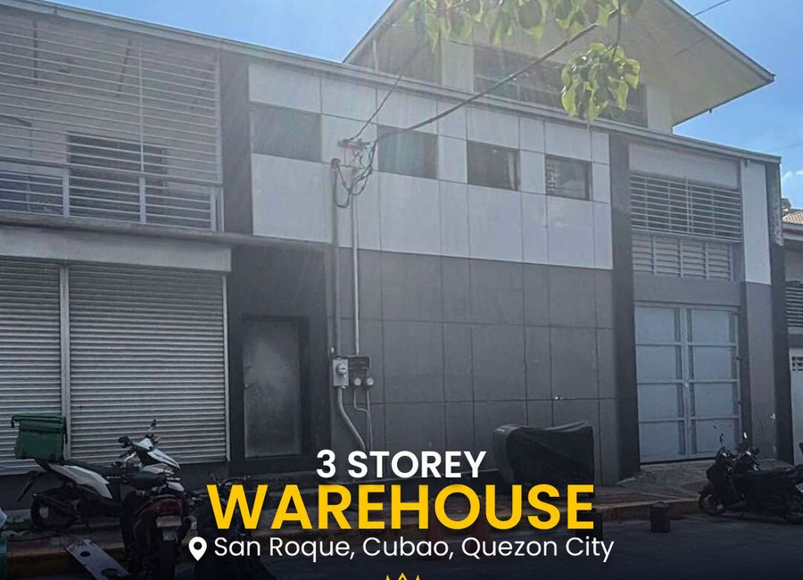 For Sale 3 Storey Warehouse (Cubao, Quezon City) | Lamudi.com.ph