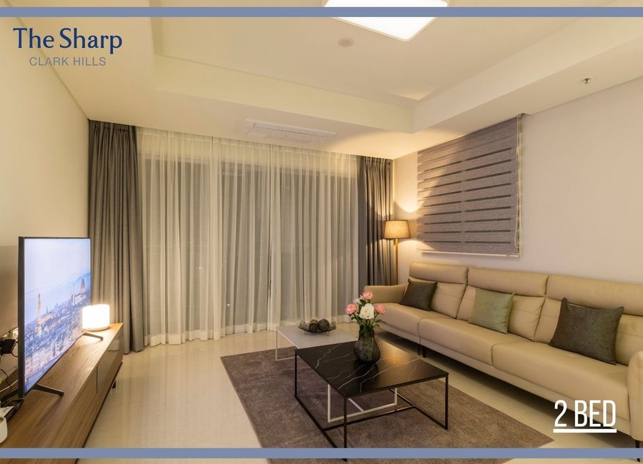 For Sale : 2-Bedroom Condo Unit at The Sharp Clark Hills, Mabalacat ...
