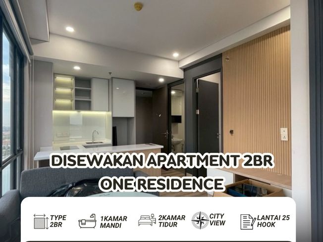 Disewa apartmen two bedroom one residence batam center | Lamudi.co.id