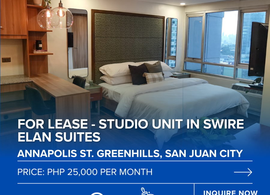 For Lease – Elan Swire Condo, Greenhills, Annapolis St., San Juan City ...