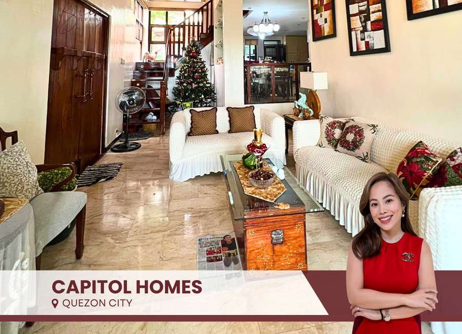Capitol Homes House for Sale in Quezon City with Overlooking views of ...