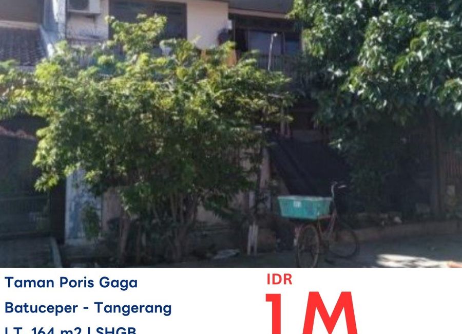 JUAL VIA AYDA RUMAH DI TAMAN PORIS GAGA BATU CEPER TANGERANG | Lamudi.co.id