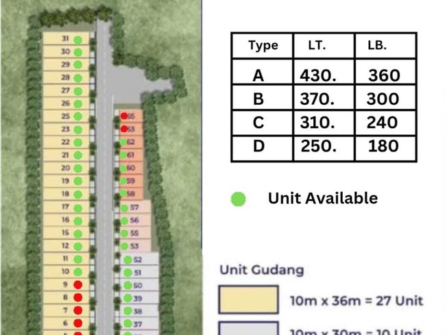 Gudang Industri Manis Jatake 15 Menit Dari Tol Bitung Ada Office ...