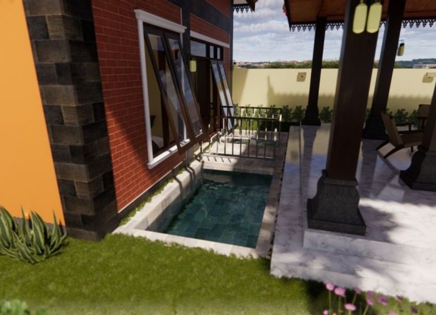 EXLUSIVE, JOGLO MODERN BAHAN BAKU JATI IDAMAN DEKAT CANDI PRAMBANAN ...