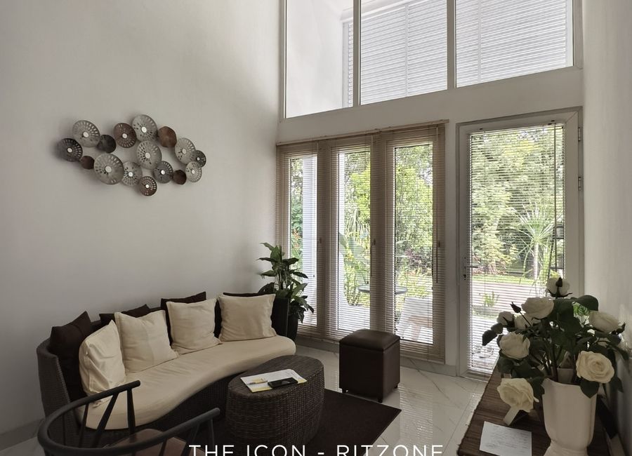 Rumah Depan Taman Luas, The Icon Ritzone BSD CITY dekat AEON Mall ...