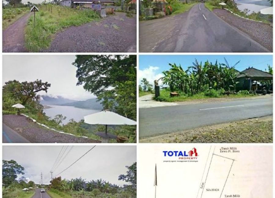 Dijual Tanah view danau Buyan dan danau Tamblingan, di Bedugul ...