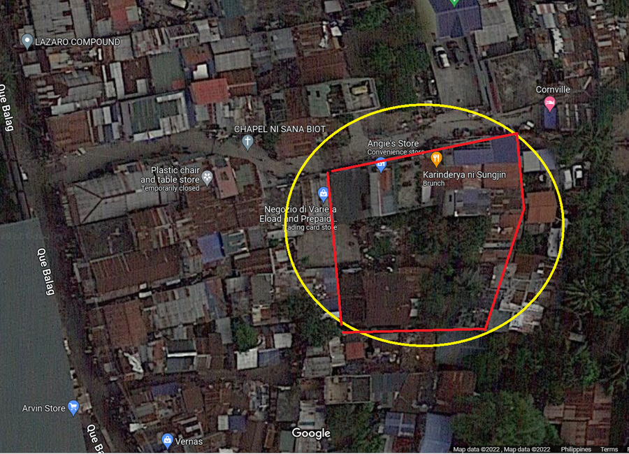1,528 sqm Corner Lot Que Balag near corner Que Grande, Ugong ...