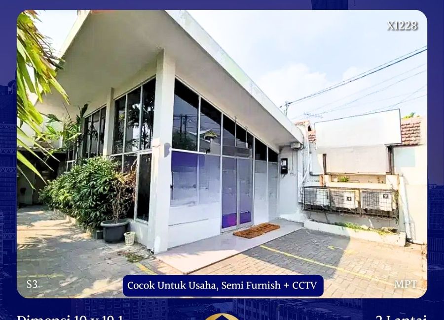 Rumah Usaha Semi Furnish Area Diponegoro DR Soetomo Wonokromo dekat ...