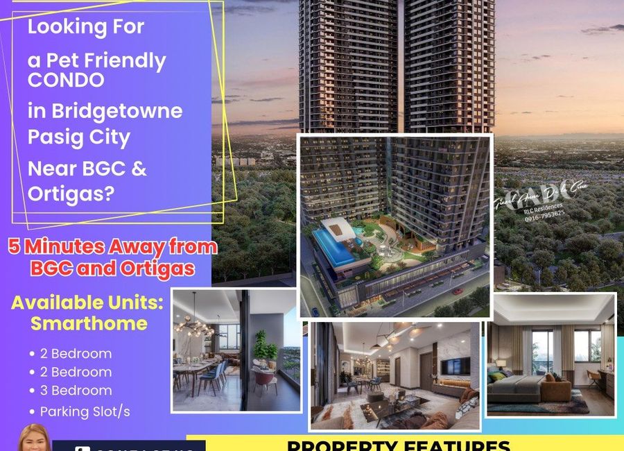 Bridgetowne Pasig! PROMO! Le Pont Residences Smarthome 2br condo with ...
