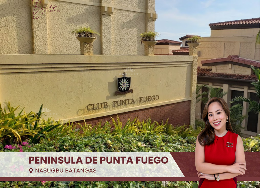 PRIME LOT FOR SALE: Peninsula de Punta Fuego located at Nasugbu ...