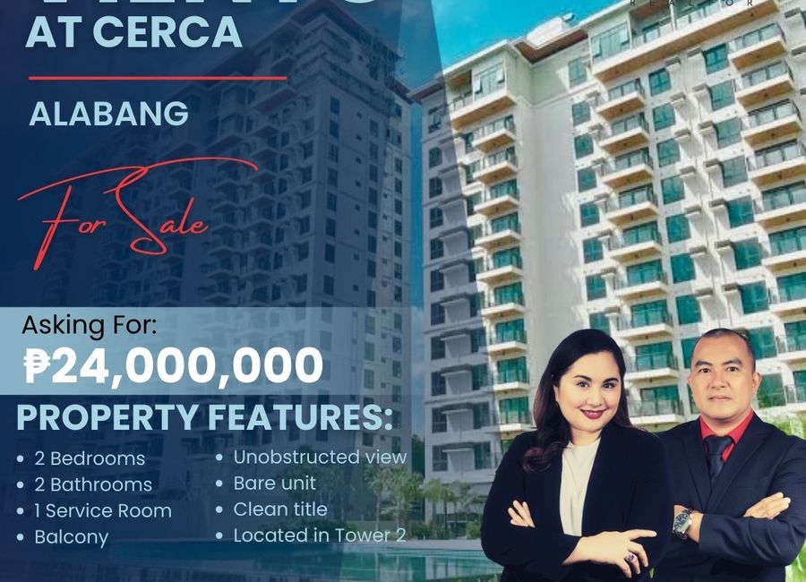 Bright and Cozy Brand New 2 Bedroom Unit For Sale at Viento at Cerca ...