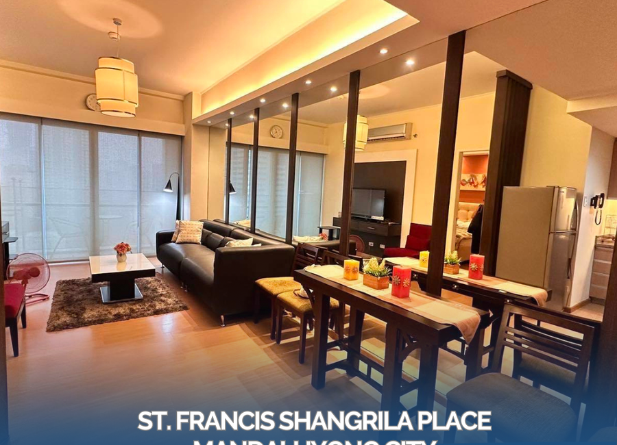 Good Deal 1 bedroom 1BR Unit in St. Francis Shangrila Place Mandaluyong ...