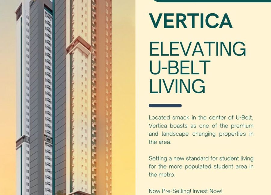 VERTICA TORRE LORENZO | Lamudi.com.ph
