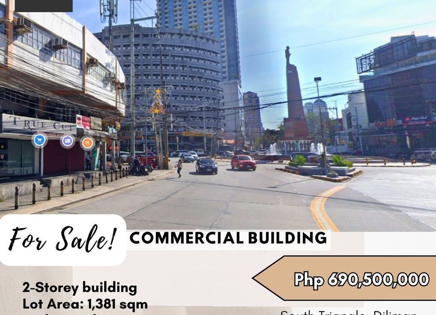 FOR SALE Commercial Building located at South Triangle, Diliman, Quezon ...