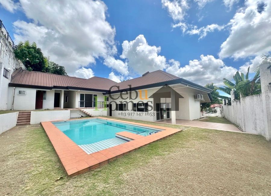 4 Bedroom House with Pool in Talamban with Overlooking View for Rent ...