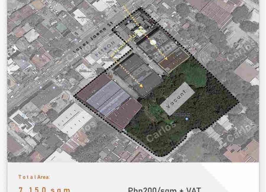 7,150 Sqm. Industrial and Commercial Lot for Lease in Highway ...