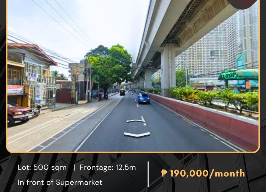 For Lease: Commercial Lot located Along Aurora Blvd, Quezon City - near ...