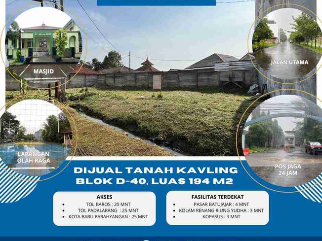 Tanah Kavling L. 194m Puspa Regency Batujajar | Lamudi.co.id
