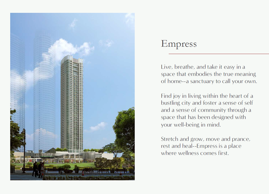 Capitol Common Pasig 1BR Condo for Sale in The Empress Nr. Estancia ...