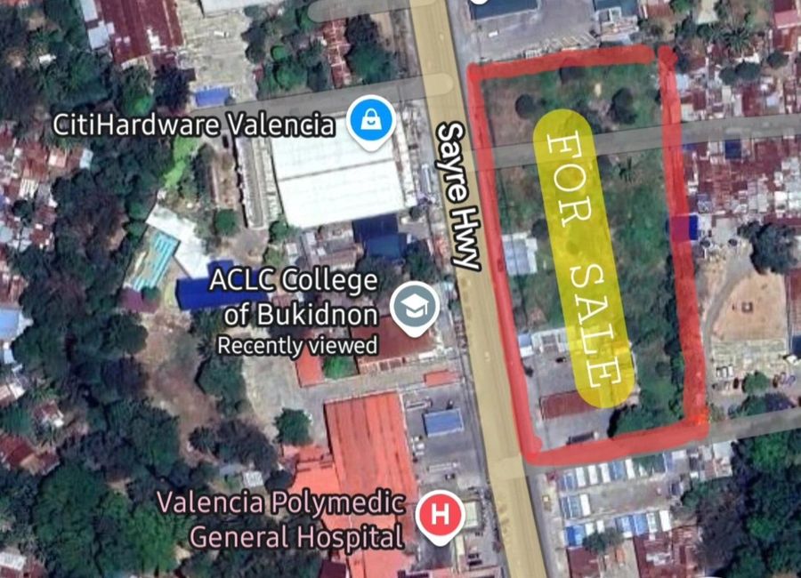 For Sale: Prime Commercial Lot Along Sayre Highway | Lamudi.com.ph