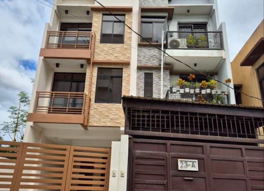 3 Storey Townhouse for sale in Tandang Sora near Visayas Avenue Quezon ...