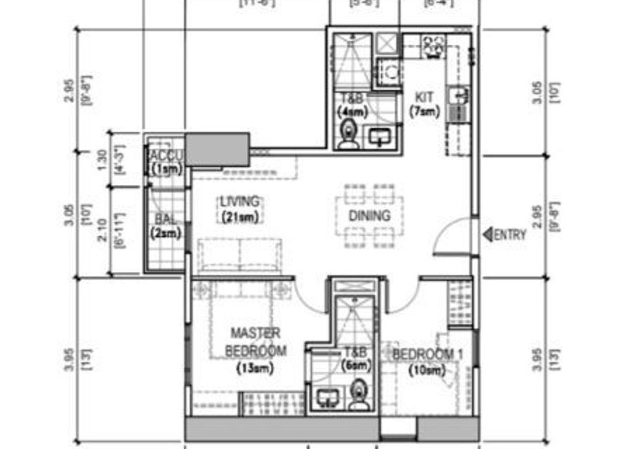 FOR SALE - Bare Condo Unit with Balcony in The Arton by Rockwell ...