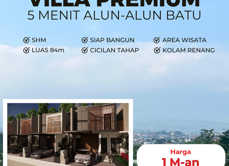 Villa 360 View Metro Batu Dekat Alun-Alun Kota Batu | Lamudi.co.id
