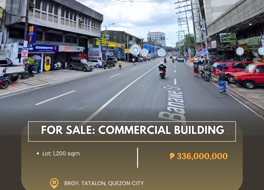 FOR SALE: Commercial Building located at Brgy. Tatalon, Quezon City ...