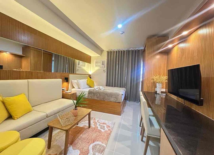Fully-furnished studio J Tower Residences | Lamudi.com.ph