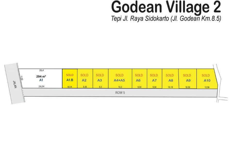 Cocok Untuk Ruko, Tepi Aspal Area Godean : Dekat Dowa | Lamudi.co.id
