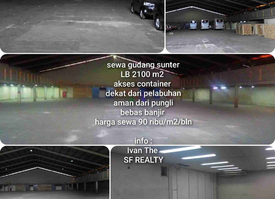 Sewa Gudang aman rapi disunter strategis dekat pelabuhan priok cocok ...
