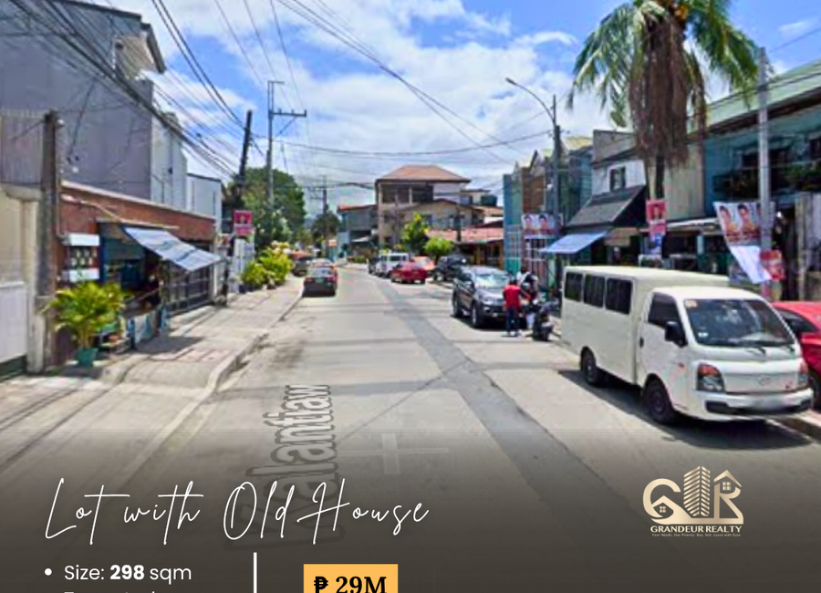 FOR SALE Lot with Old House located at Kalantiaw St., Brgy. Milagrosa ...