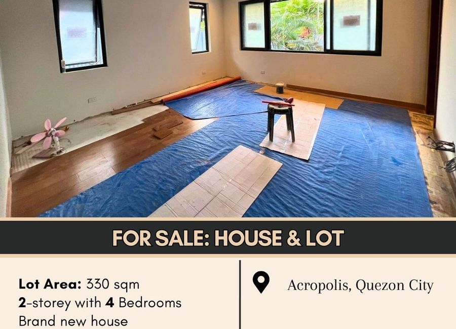 FOR SALE Brand new House and Lot located, Acropolis QC | Lamudi.com.ph