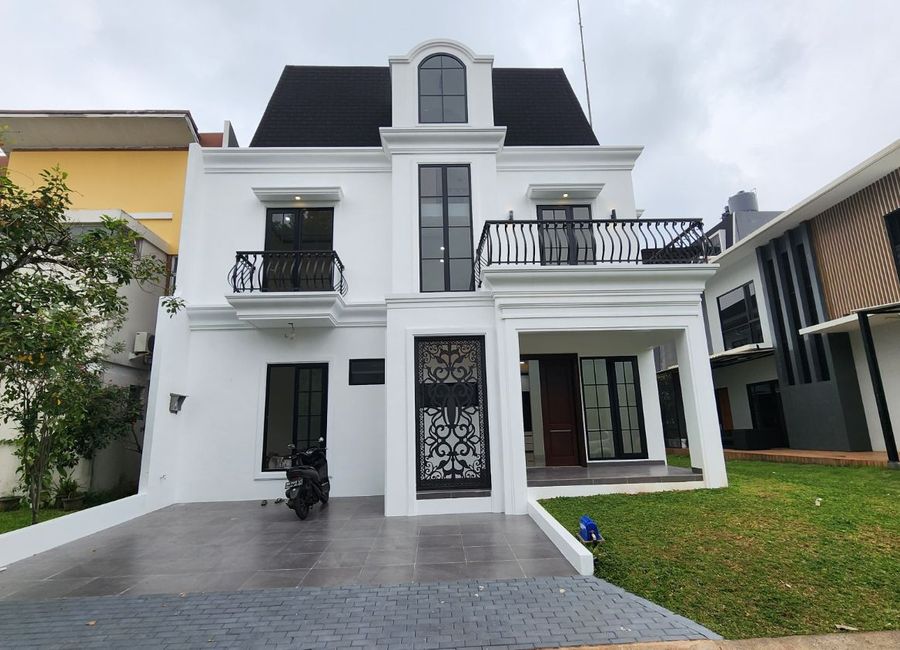Jual Rumah Baru Bangunan Mandiri Klasik Mewah The Icon Cluster Cosmo ...