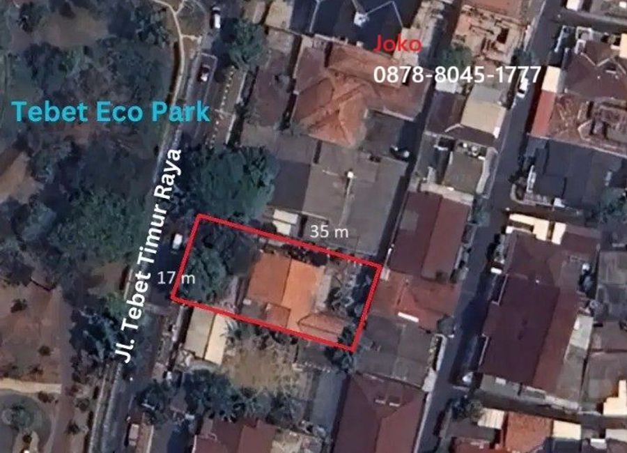 Tanah Premium area Elit Jl. Tebet Timur Raya, Tebet, Jakarta Selatan ...