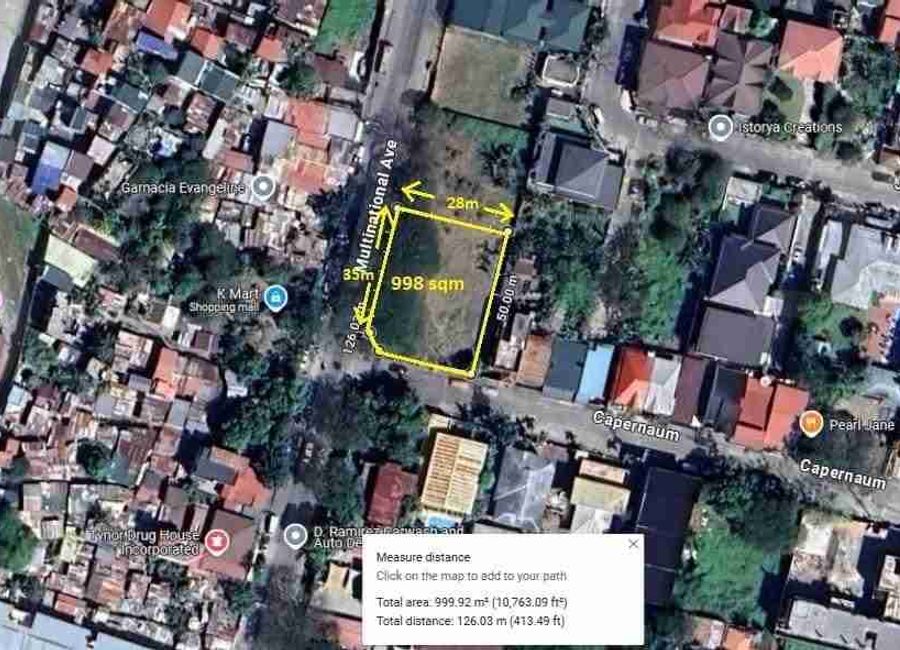 Commercial Lot For Sale in Multinational Village | Lamudi.com.ph