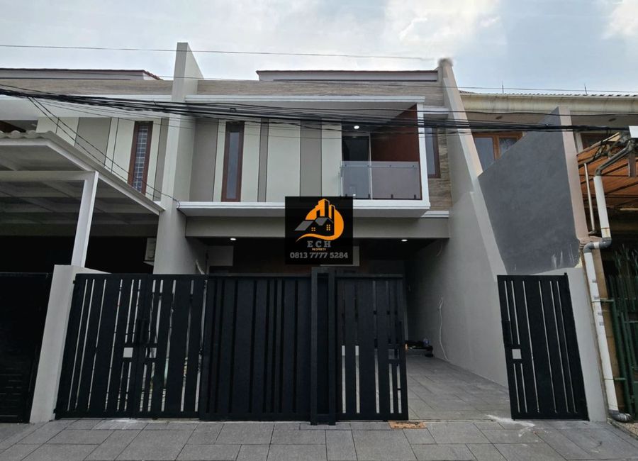 T34.Rumah Baru Dalam Komplek Elite One Gate Di Cempaka Putih Tengah ...