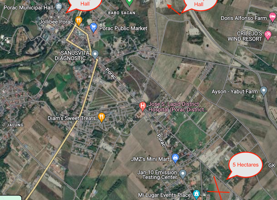 Commercial Lot For Sale in Porac, Pampanga | Lamudi.com.ph
